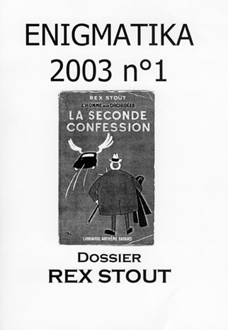 Nero Wolfe — The Second Confession