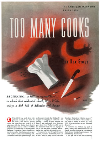 Nero Wolfe — Too Many Cooks
